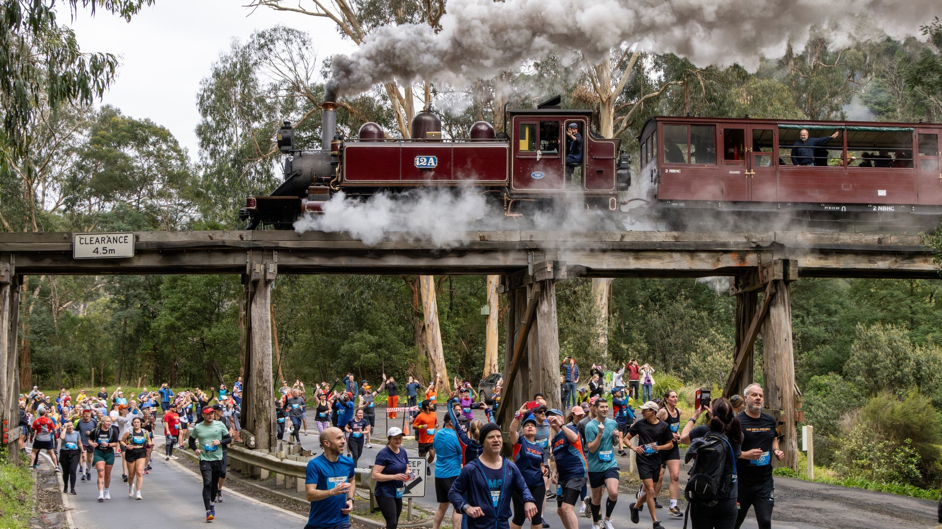 (#2) Race Train 2 - 13.5km Classic - Puffing Billy Running Festival ...